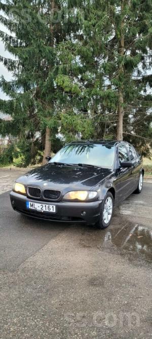 Black BMW 320 2001 in Jelgava, with an engine capacity of 2.00 L and mileage of 0 thousand km for 1800 €, photo  on AUTOMOTO.COM.LV