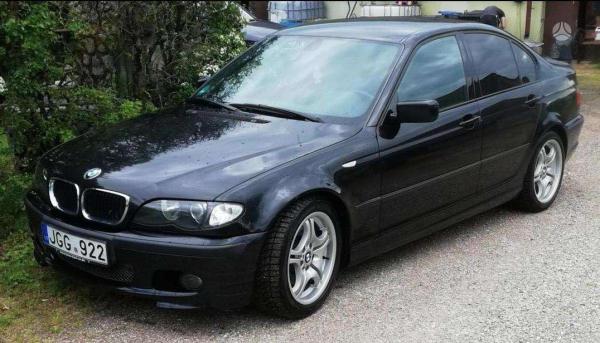 Melns BMW 320 2001 Kauņa, ar dzinēja tilpumu 2.00 L un nobraukumu 488 tūkst. km par 3200 €, foto 1 vietnē AUTOMOTO.COM.LV