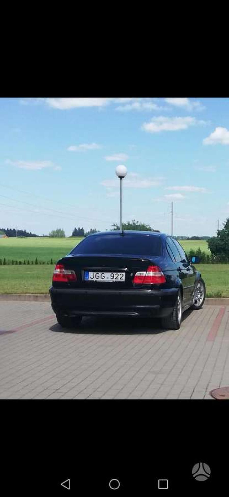 Black BMW 320 2001 in Kaunas, with an engine capacity of 2.00 L and mileage of 488 thousand km for 3200 €, photo 2 on AUTOMOTO.COM.LV