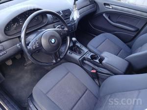 Melns BMW 320 2001 Cēsis, ar dzinēja tilpumu 2.00 L un nobraukumu 235 tūkst. km par 2950 €, foto 6 vietnē AUTOMOTO.COM.LV