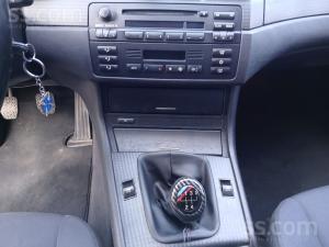 Melns BMW 320 2001 Cēsis, ar dzinēja tilpumu 2.00 L un nobraukumu 235 tūkst. km par 2950 €, foto 9 vietnē AUTOMOTO.COM.LV