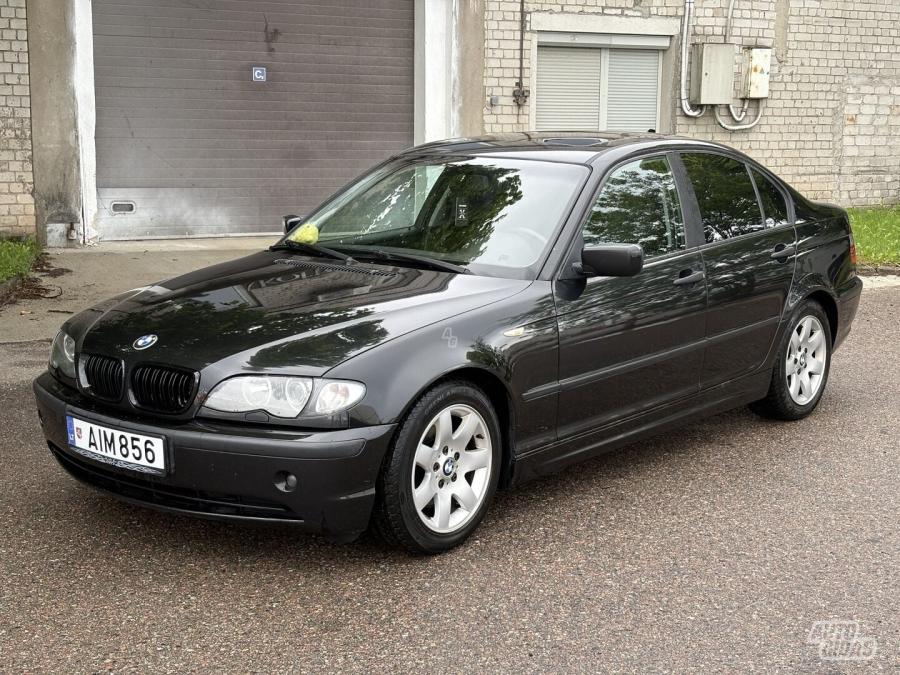 Melns BMW 320 2001 Viļņa, ar dzinēja tilpumu 2.00 L un nobraukumu 380 tūkst. km par 999 €, foto 3 vietnē AUTOMOTO.COM.LV