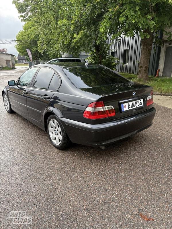 Черный БМВ 320 2001 в Вильнюс, объемом двигателя 2.00 л и пробегом 380 тыс. км за 999 €, фото 3 на AUTOMOTO.COM.LV