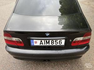Melns BMW 320 2001 Viļņa, ar dzinēja tilpumu 2.00 L un nobraukumu 380 tūkst. km par 999 €, foto 6 vietnē AUTOMOTO.COM.LV