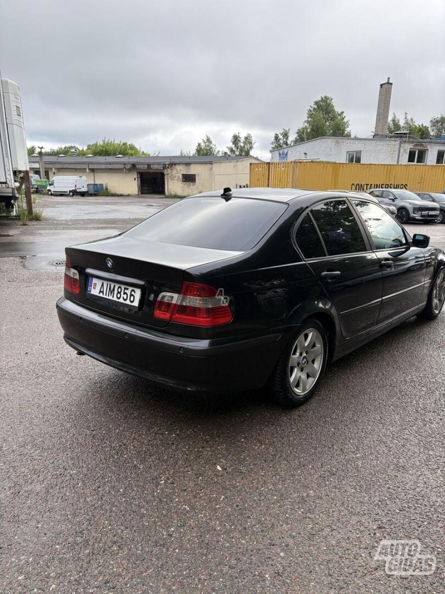 Melns BMW 320 2001 Viļņa, ar dzinēja tilpumu 2.00 L un nobraukumu 380 tūkst. km par 999 €, foto 7 vietnē AUTOMOTO.COM.LV