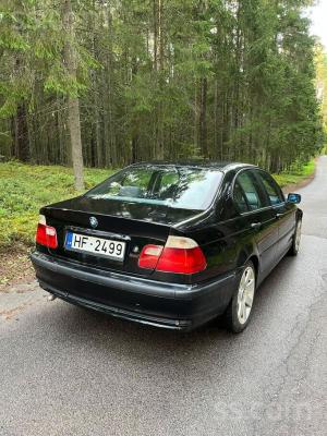 Melns BMW 320 2001 Cēsis, ar dzinēja tilpumu 2.00 L un nobraukumu 440 tūkst. km par 1900 €, foto 3 vietnē AUTOMOTO.COM.LV