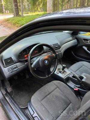 Melns BMW 320 2001 Cēsis, ar dzinēja tilpumu 2.00 L un nobraukumu 440 tūkst. km par 1900 €, foto 4 vietnē AUTOMOTO.COM.LV