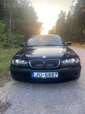 Melns BMW 320 2001 Rēzekne, ar dzinēja tilpumu 2.00 L un nobraukumu 396 tūkst. km par 1800 €, foto  vietnē AUTOMOTO.COM.LV