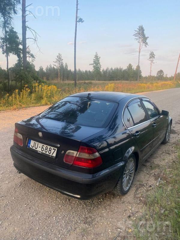 Melns BMW 320 2001 Rēzekne, ar dzinēja tilpumu 2.00 L un nobraukumu 396 tūkst. km par 1800 €, foto 5 vietnē AUTOMOTO.COM.LV