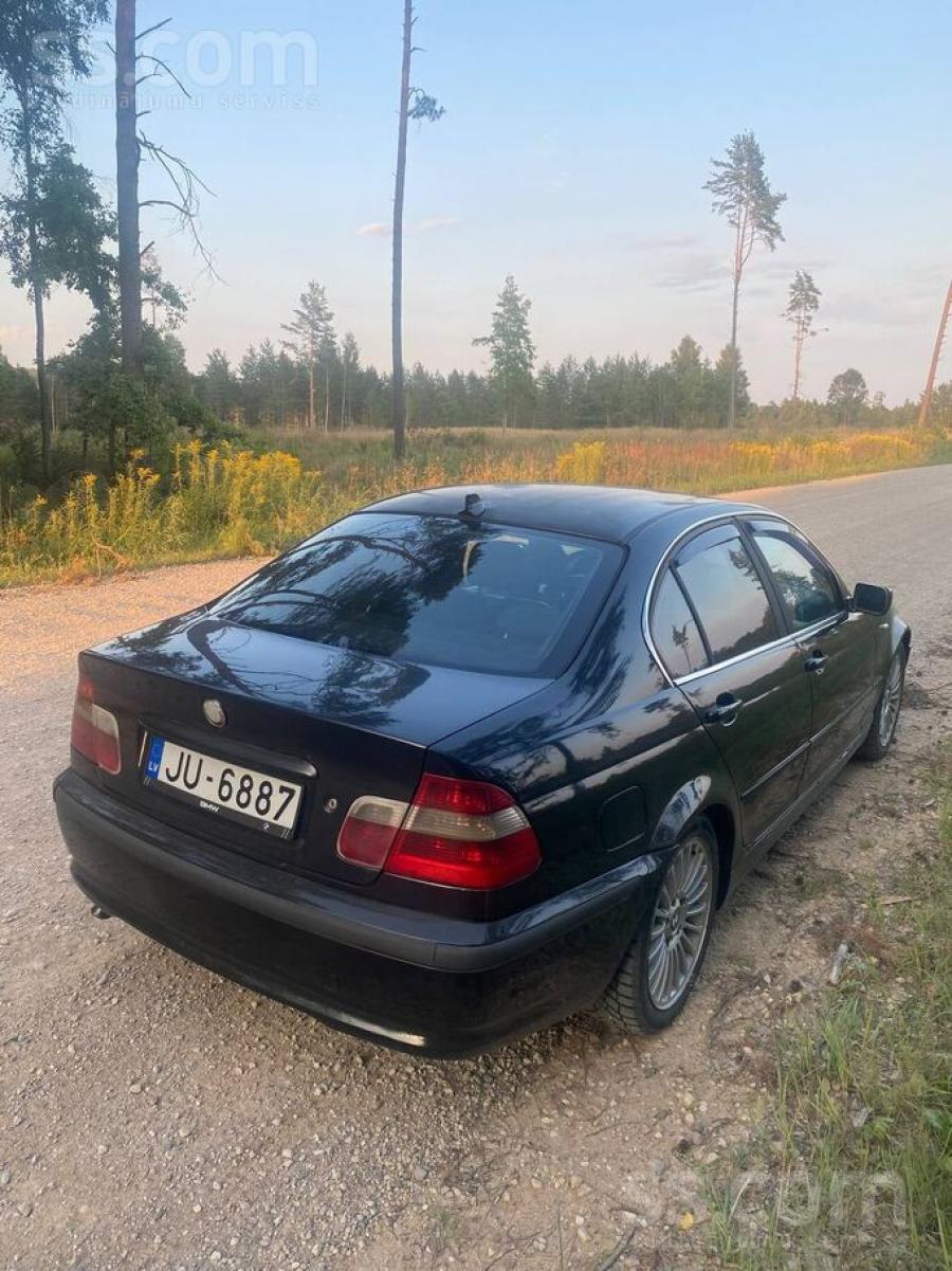Черный БМВ 320 2001 в Резекне, объемом двигателя 2.00 л и пробегом 396 тыс. км за 1800 €, фото 6 на AUTOMOTO.COM.LV