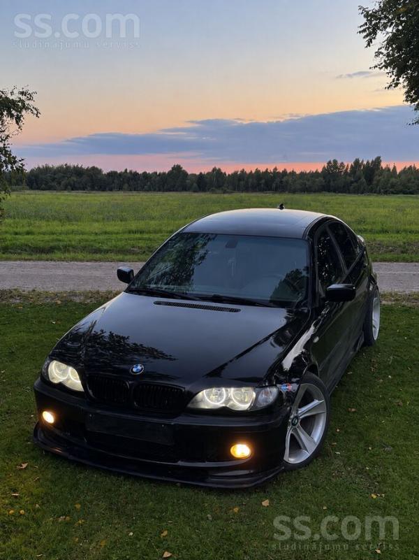 BMW 320 2001 Preiļi vietnÄ Melns BMW 320 2001 Preiļi, ar dzinÄja tilpumu 2.00 L un nobraukumu 270 tÅ«kst. km par 3200 ā¬, foto 1 vietnÄ AUTOMOTO.COM.LV
