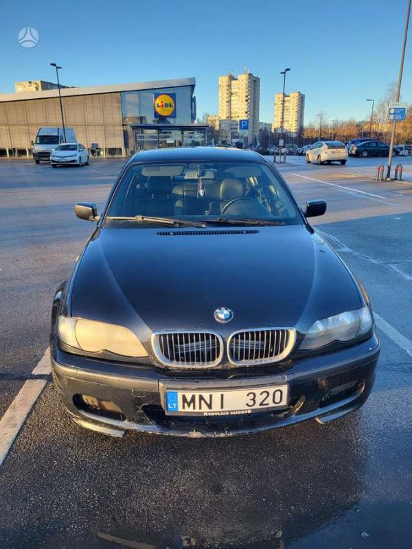 Melns BMW 320 2002 Viļņa, ar dzinēja tilpumu 2.00 L un nobraukumu 434 tūkst. km par 1700 €, foto 9 vietnē AUTOMOTO.COM.LV