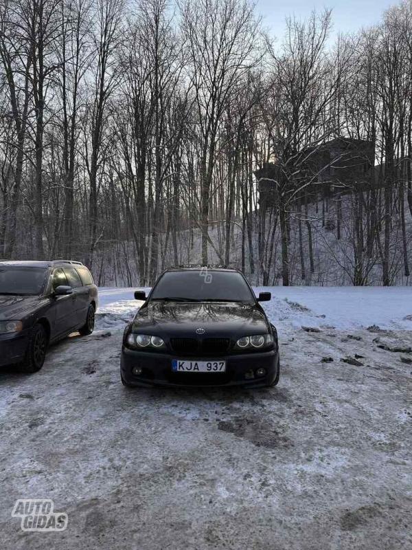 Black BMW 320 2002 in Vilnius, with an engine capacity of 2.00 L and mileage of 364 thousand km for 1850 €, photo 1 on AUTOMOTO.COM.LV