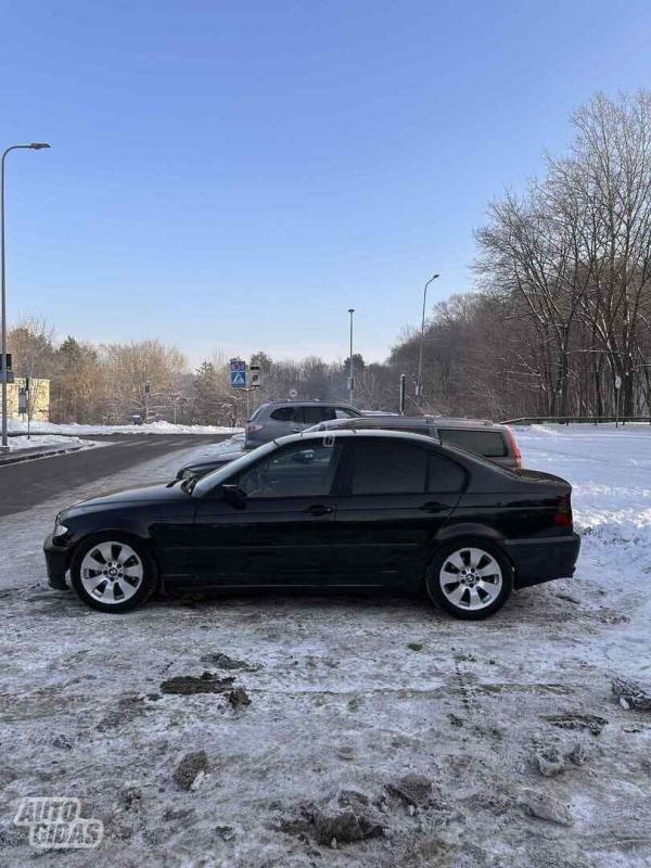 Black BMW 320 2002 in Vilnius, with an engine capacity of 2.00 L and mileage of 364 thousand km for 1850 €, photo 2 on AUTOMOTO.COM.LV