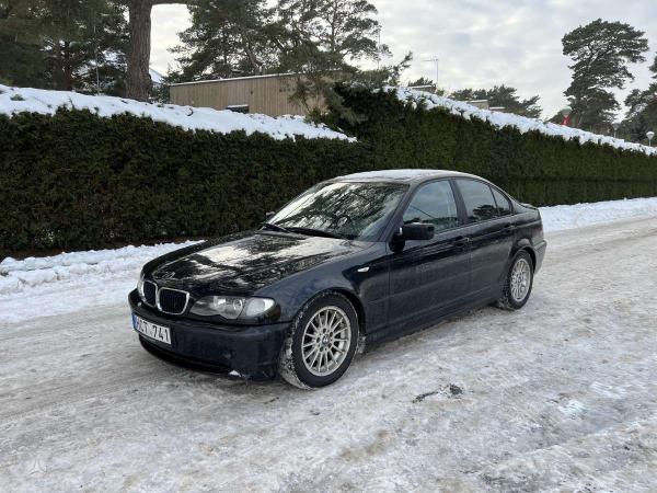 Black BMW 320 2002 in Klaipeda, with an engine capacity of 2.00 L and mileage of 380 thousand km for 1999 €, photo 1 on AUTOMOTO.COM.LV