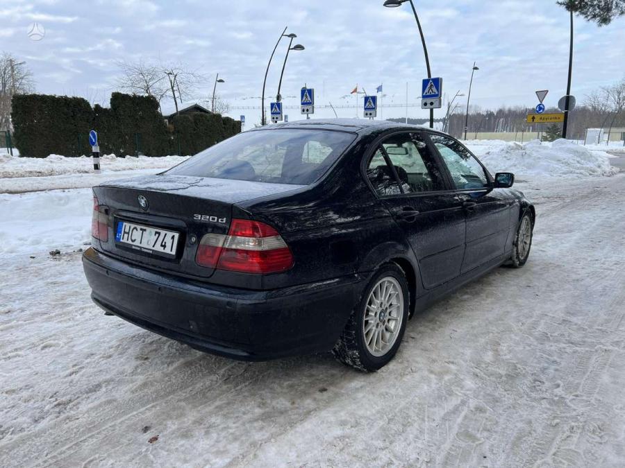 Melns BMW 320 2002 Klaipėda, ar dzinēja tilpumu 2.00 L un nobraukumu 380 tūkst. km par 1999 €, foto 5 vietnē AUTOMOTO.COM.LV