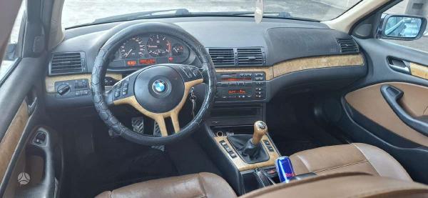 Melns BMW 320 2002 Kauņa, ar dzinēja tilpumu 2.00 L un nobraukumu 337 tūkst. km par 1750 €, foto 6 vietnē AUTOMOTO.COM.LV
