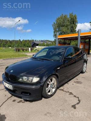 Черный БМВ 320 2002 в Рига, объемом двигателя 2.00 л и пробегом 407 тыс. км за 2500 €, фото  на AUTOMOTO.COM.LV