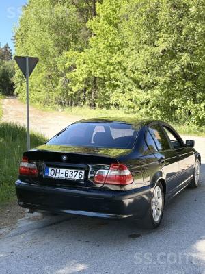 Melns BMW 320 2002 Kuldīga, ar dzinēja tilpumu 2.00 L un nobraukumu 0 tūkst. km par 1600 €, foto 3 vietnē AUTOMOTO.COM.LV