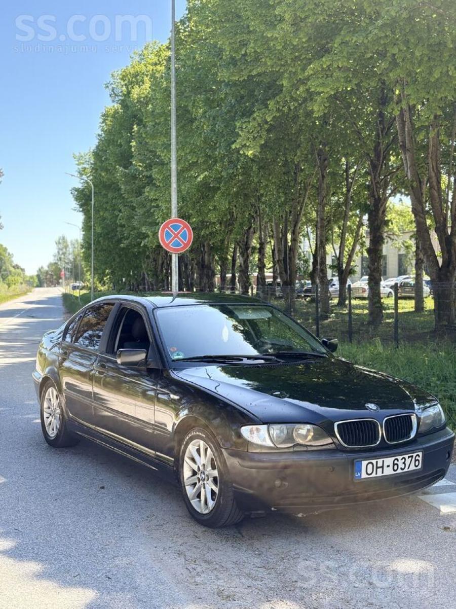 Melns BMW 320 2002 Kuldīga, ar dzinēja tilpumu 2.00 L un nobraukumu 0 tūkst. km par 1600 €, foto 4 vietnē AUTOMOTO.COM.LV