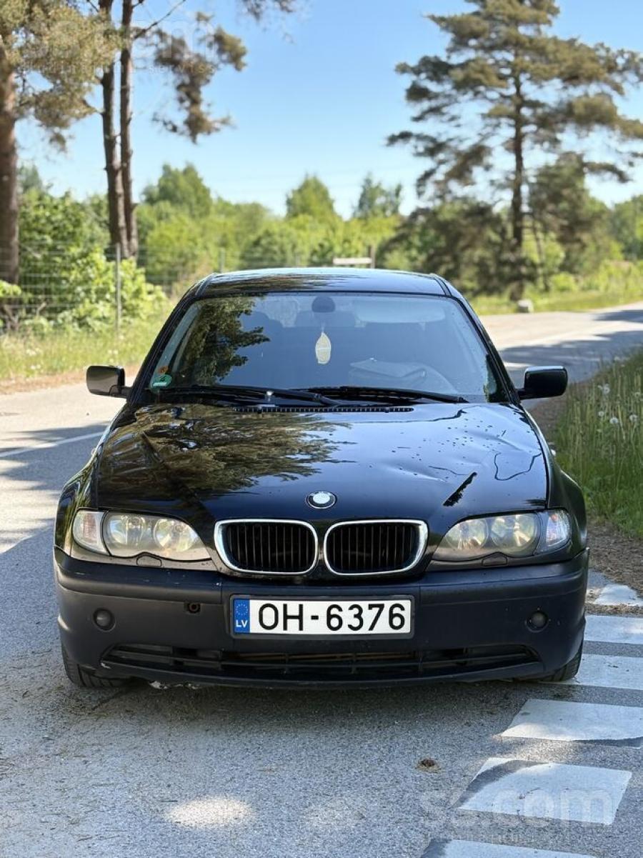 Melns BMW 320 2002 Kuldīga, ar dzinēja tilpumu 2.00 L un nobraukumu 0 tūkst. km par 1600 €, foto 5 vietnē AUTOMOTO.COM.LV