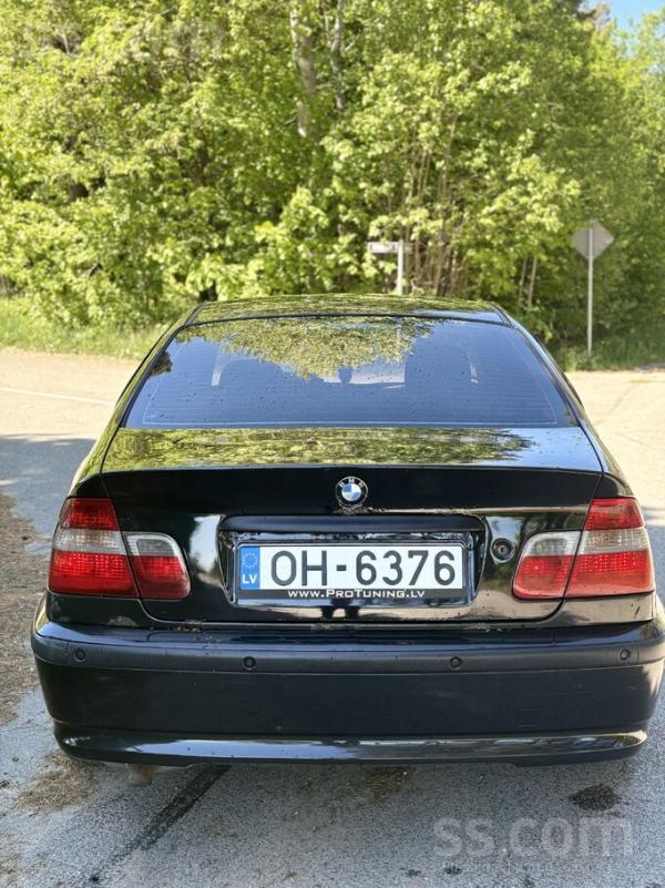 Черный БМВ 320 2002 в Кулдига, объемом двигателя 2.00 л и пробегом 0 тыс. км за 1600 €, фото 5 на AUTOMOTO.COM.LV
