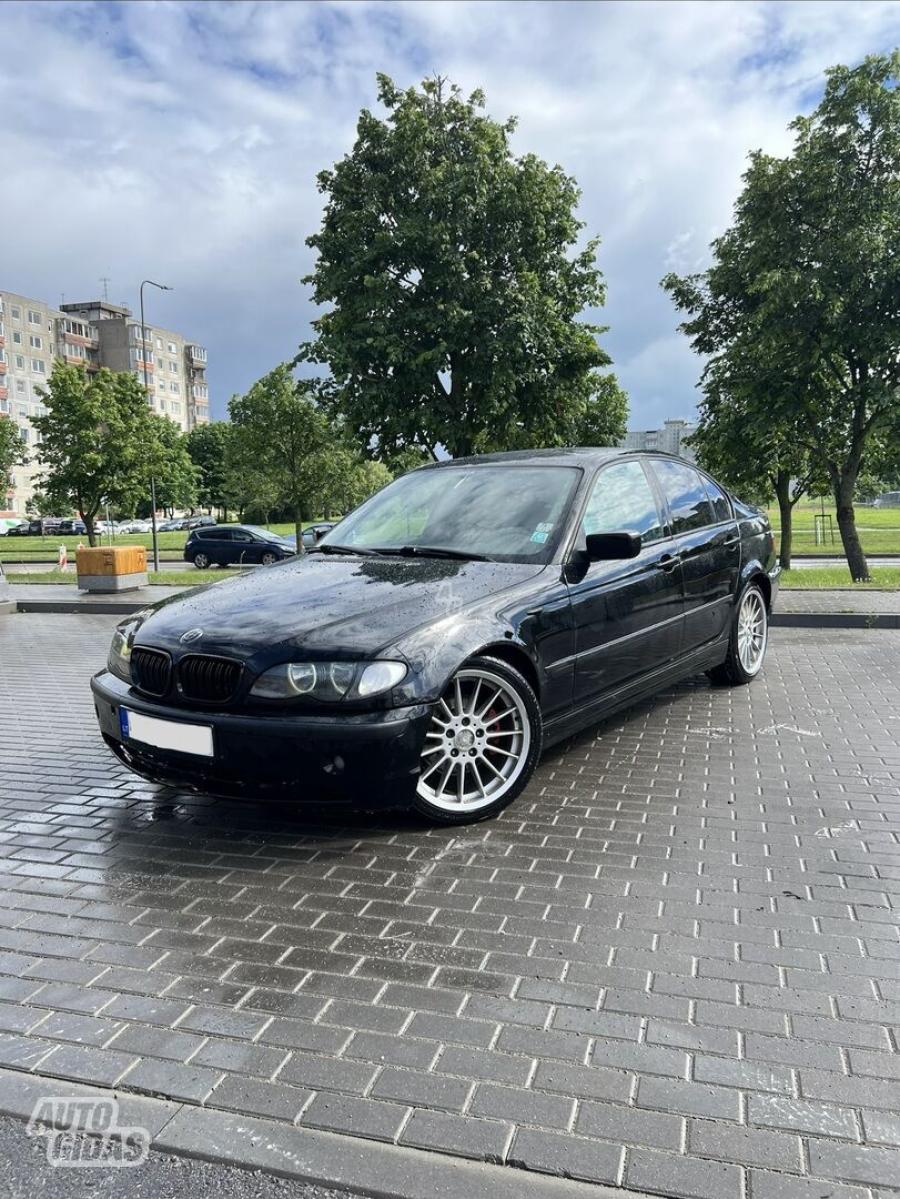 Black BMW 320 2002 in Kaunas, with an engine capacity of 2.00 L and mileage of 389 thousand km for 1100 €, photo 3 on AUTOMOTO.COM.LV