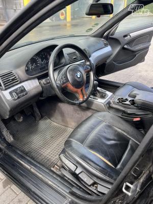 Black BMW 320 2002 in Kaunas, with an engine capacity of 2.00 L and mileage of 389 thousand km for 1100 €, photo 6 on AUTOMOTO.COM.LV