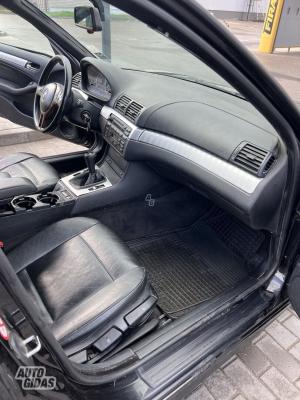 Black BMW 320 2002 in Kaunas, with an engine capacity of 2.00 L and mileage of 389 thousand km for 1100 €, photo 9 on AUTOMOTO.COM.LV
