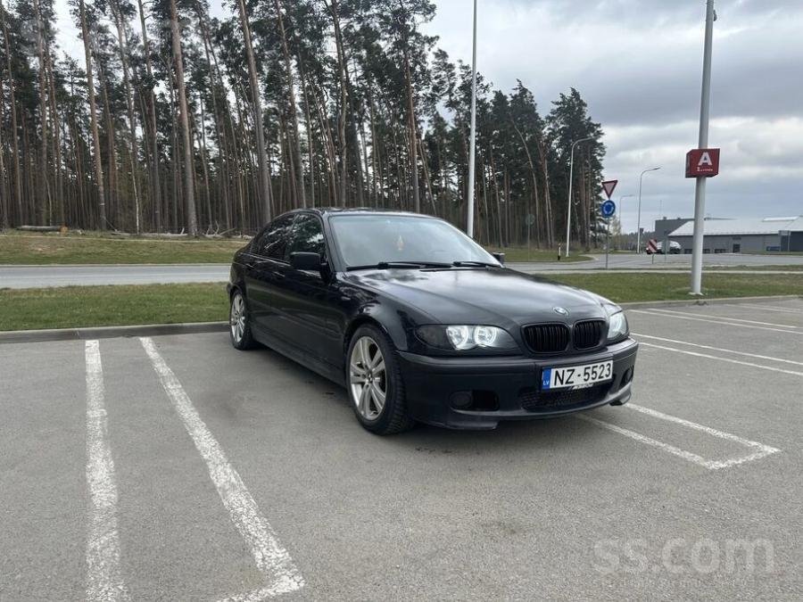 Melns BMW 320 2002 Rīga, ar dzinēja tilpumu 2.00 L un nobraukumu 444 tūkst. km par 2500 €, foto 1 vietnē AUTOMOTO.COM.LV