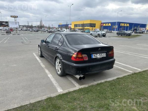 Melns BMW 320 2002 Rīga, ar dzinēja tilpumu 2.00 L un nobraukumu 444 tūkst. km par 2500 €, foto 4 vietnē AUTOMOTO.COM.LV