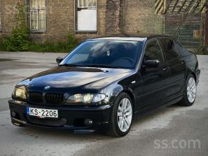 Black BMW 320 2002 in Riga, with an engine capacity of 2.00 L and mileage of 323 thousand km for 2850 €, photo  on AUTOMOTO.COM.LV