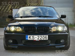Black BMW 320 2002 in Riga, with an engine capacity of 2.00 L and mileage of 323 thousand km for 2850 €, photo 4 on AUTOMOTO.COM.LV