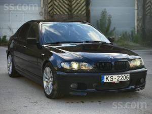 Black BMW 320 2002 in Riga, with an engine capacity of 2.00 L and mileage of 323 thousand km for 2850 €, photo 5 on AUTOMOTO.COM.LV