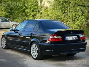 Black BMW 320 2002 in Riga, with an engine capacity of 2.00 L and mileage of 323 thousand km for 2850 €, photo 8 on AUTOMOTO.COM.LV