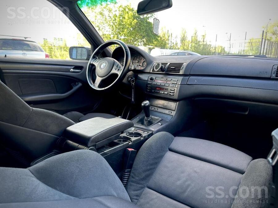 Black BMW 320 2002 in Riga, with an engine capacity of 2.00 L and mileage of 323 thousand km for 2850 €, photo 16 on AUTOMOTO.COM.LV