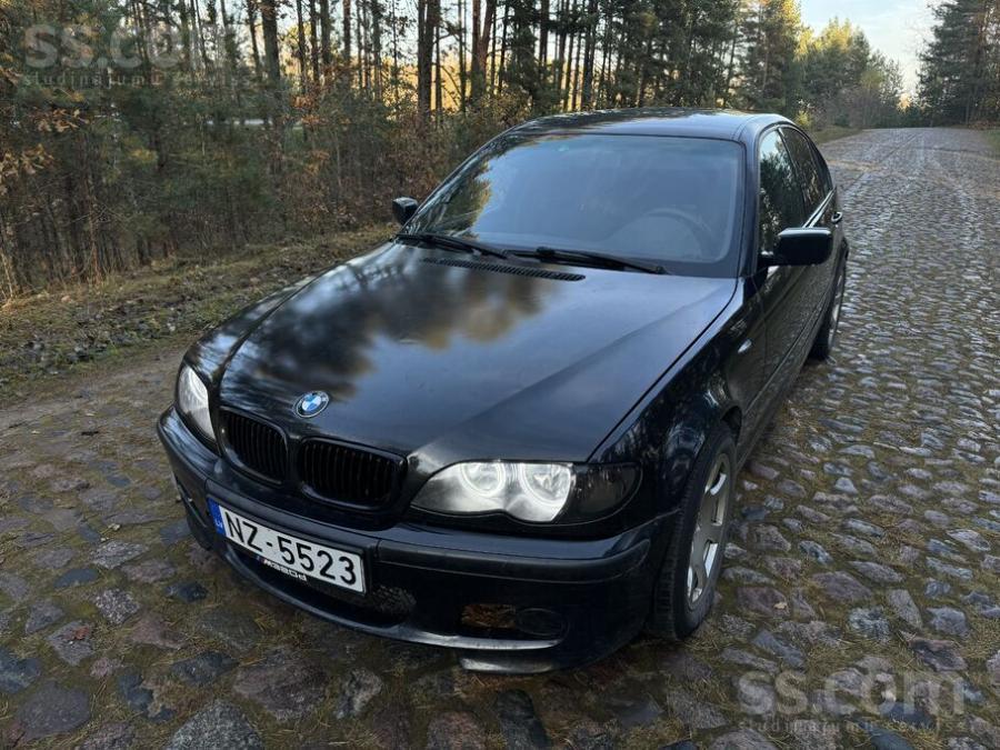 Черный БМВ 320 2002 в Екабпилс, объемом двигателя 2.00 л и пробегом 435 тыс. км за 2790 €, фото 3 на AUTOMOTO.COM.LV