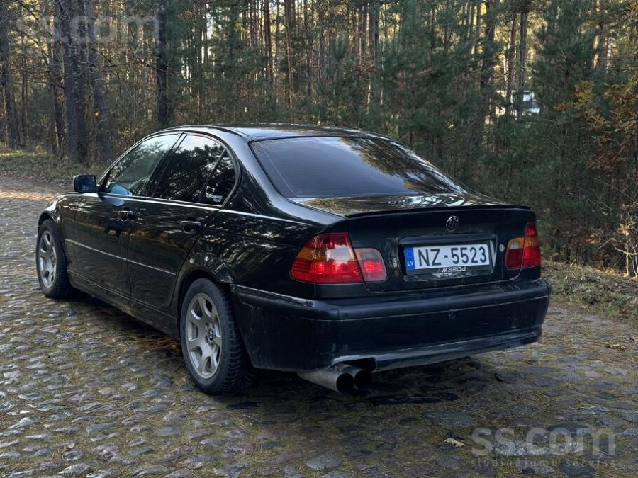 Черный БМВ 320 2002 в Екабпилс, объемом двигателя 2.00 л и пробегом 435 тыс. км за 2790 €, фото 7 на AUTOMOTO.COM.LV