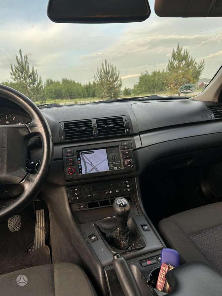 Melns BMW 320 2002 Viļņa, ar dzinēja tilpumu 2.00 L un nobraukumu 317 tūkst. km par 1200 €, foto 6 vietnē AUTOMOTO.COM.LV