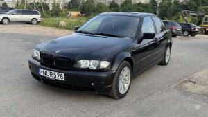 Black BMW 320 2002 in Vilnius, with an engine capacity of 2.00 L and mileage of 318 thousand km for 1550 €, photo 4 on AUTOMOTO.COM.LV