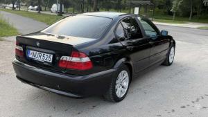 Black BMW 320 2002 in Vilnius, with an engine capacity of 2.00 L and mileage of 318 thousand km for 1550 €, photo 9 on AUTOMOTO.COM.LV
