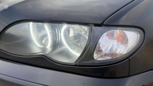 Black BMW 320 2002 in Vilnius, with an engine capacity of 2.00 L and mileage of 318 thousand km for 1550 €, photo 11 on AUTOMOTO.COM.LV