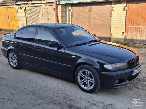 Black BMW 320 2002 in Pakruojis, with an engine capacity of 2.00 L and mileage of 322 thousand km for 1650 €, photo 3 on AUTOMOTO.COM.LV