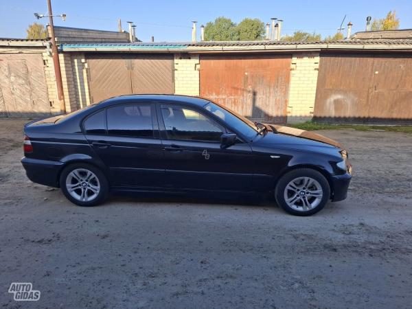 Black BMW 320 2002 in Pakruojis, with an engine capacity of 2.00 L and mileage of 322 thousand km for 1650 €, photo 4 on AUTOMOTO.COM.LV
