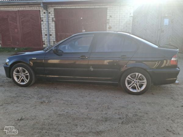 Black BMW 320 2002 in Pakruojis, with an engine capacity of 2.00 L and mileage of 322 thousand km for 1650 €, photo 8 on AUTOMOTO.COM.LV