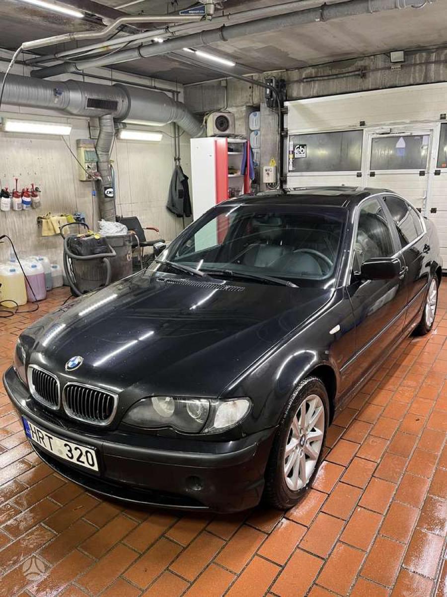 Melns BMW 320 2003 Viļņa, ar dzinēja tilpumu 2.00 L un nobraukumu 469 tūkst. km par 1200 €, foto 2 vietnē AUTOMOTO.COM.LV