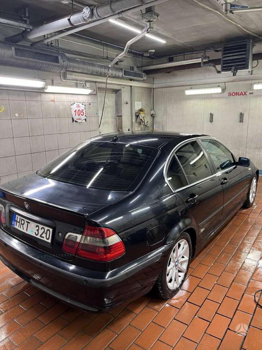 Melns BMW 320 2003 Viļņa, ar dzinēja tilpumu 2.00 L un nobraukumu 469 tūkst. km par 1200 €, foto 6 vietnē AUTOMOTO.COM.LV