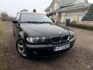 Black BMW 320 2003 in Vilnius, with an engine capacity of 2.00 L and mileage of 300 thousand km for 999 €, photo  on AUTOMOTO.COM.LV
