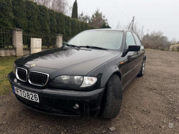 Melns BMW 320 2003 Viļņa, ar dzinēja tilpumu 2.00 L un nobraukumu 300 tūkst. km par 999 €, foto 2 vietnē AUTOMOTO.COM.LV