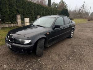 Melns BMW 320 2003 Viļņa, ar dzinēja tilpumu 2.00 L un nobraukumu 300 tūkst. km par 999 €, foto 3 vietnē AUTOMOTO.COM.LV